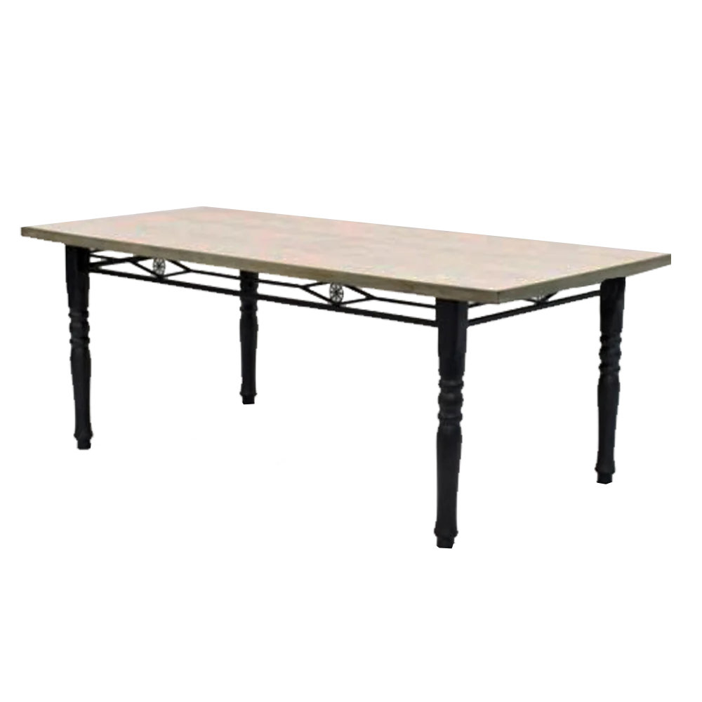 Sienna Industrial 2 Meter Dining Table — Celebrity Interiors